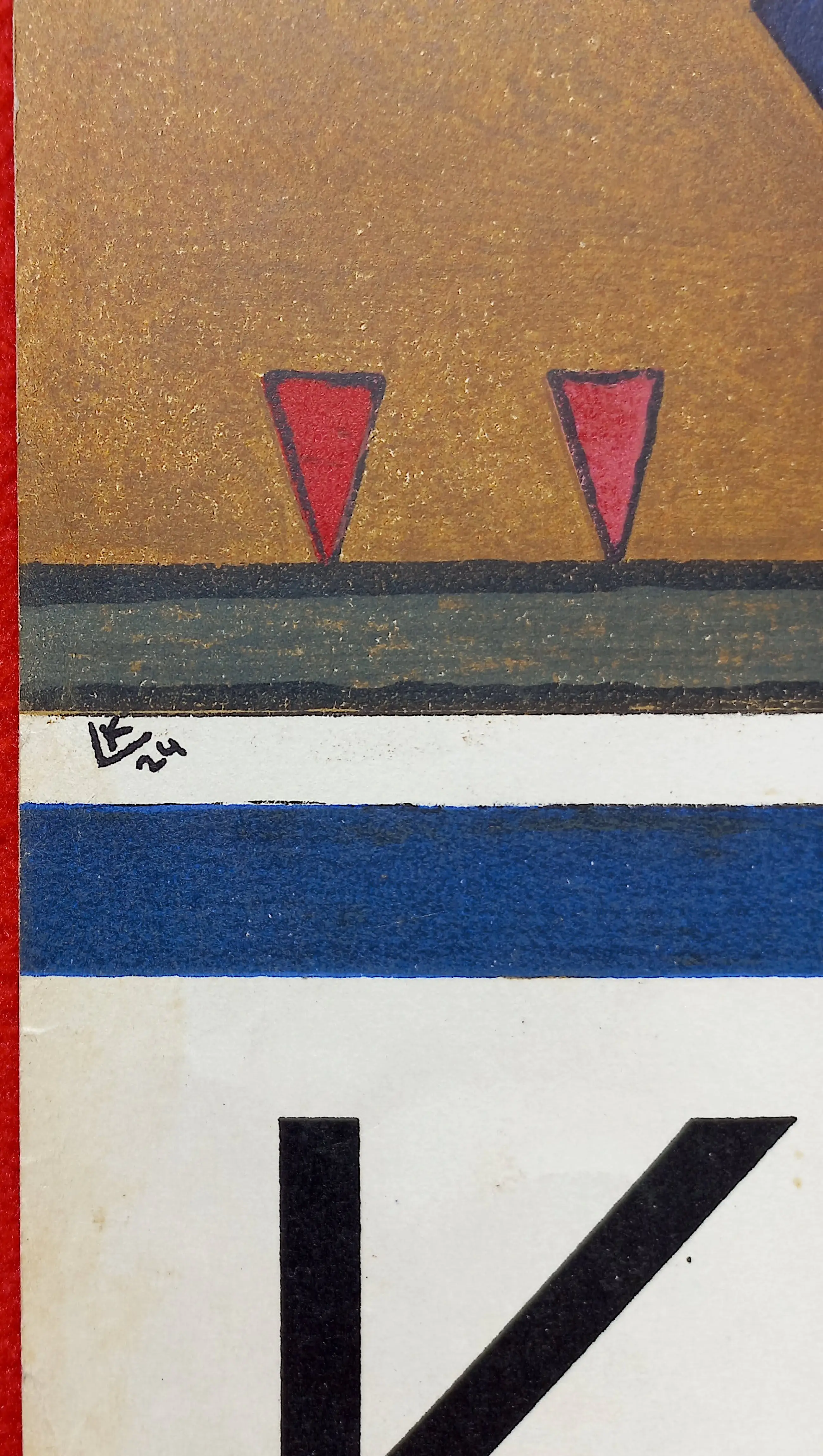 Wassily Kandinsky - Epoque du Bauhaus 1921-1927, lithografisch affiche Verkocht | Kunstveiling.be