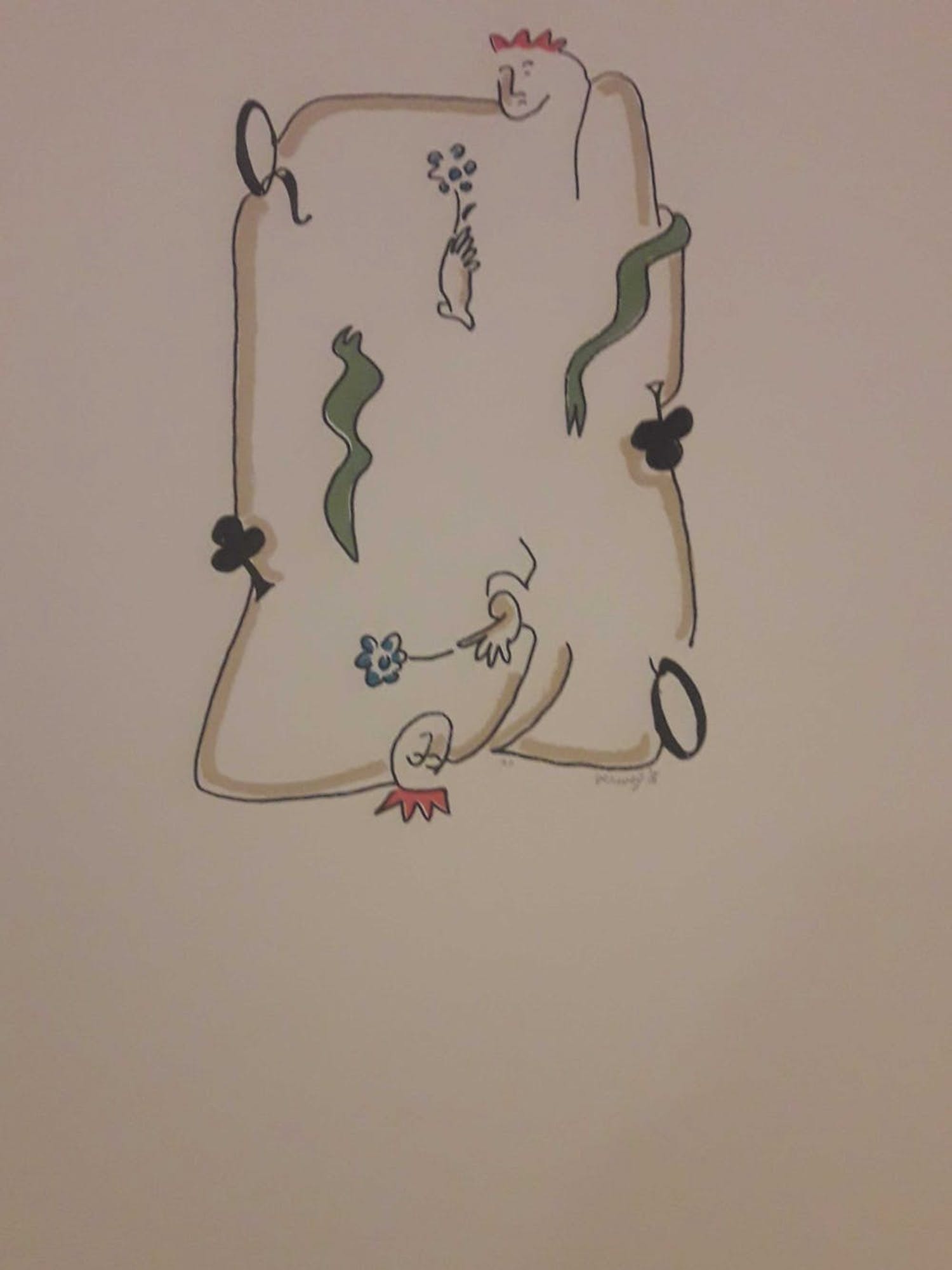 Hans Verweij - Klavervrouw Verkocht | Kunstveiling.be